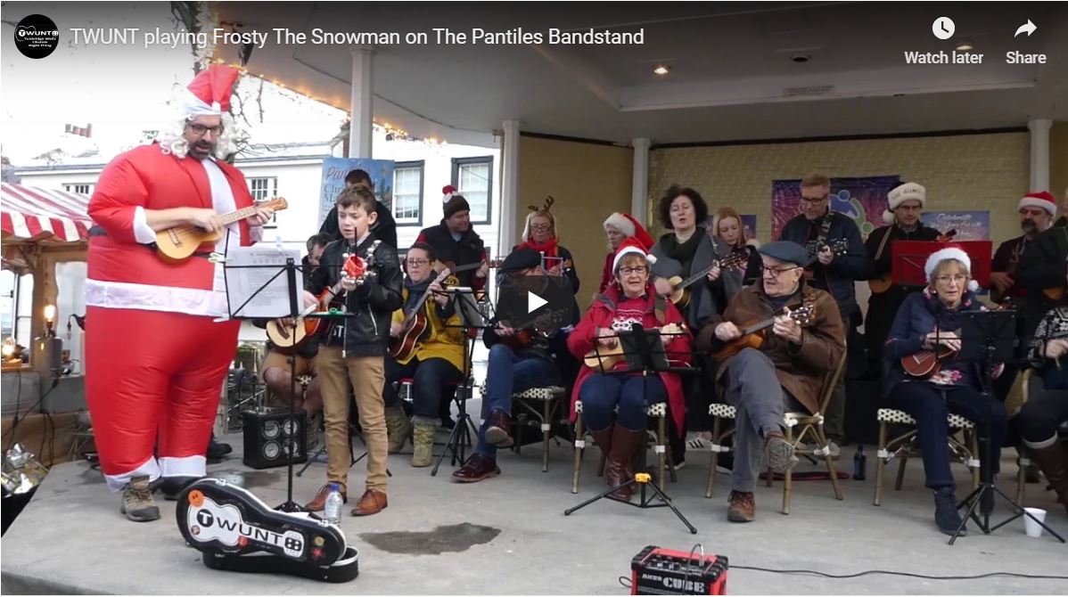 Christmas TWUNT on The Bandstand Video – TWUNT